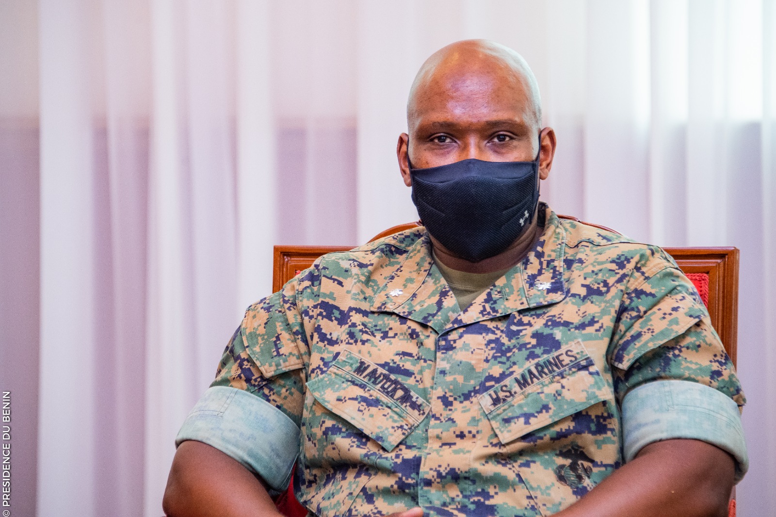 Le Major-Général Dagvin Anderson reçu par le Président TALON - Le ...