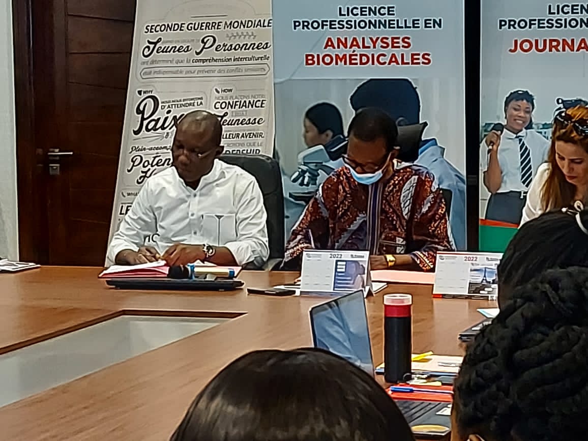 Lolo Andoche et HECM se donnent la main - Le Journal de NOTRE EPOQUE